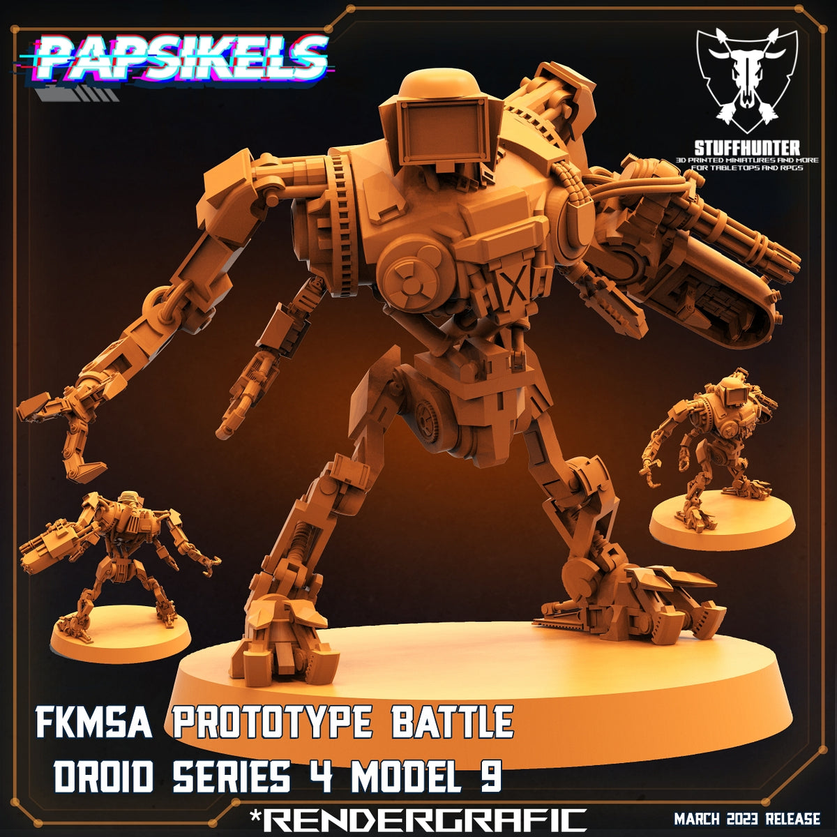 Prototype Battle Droid S4 - Copro Cops – STUFFHUNTER