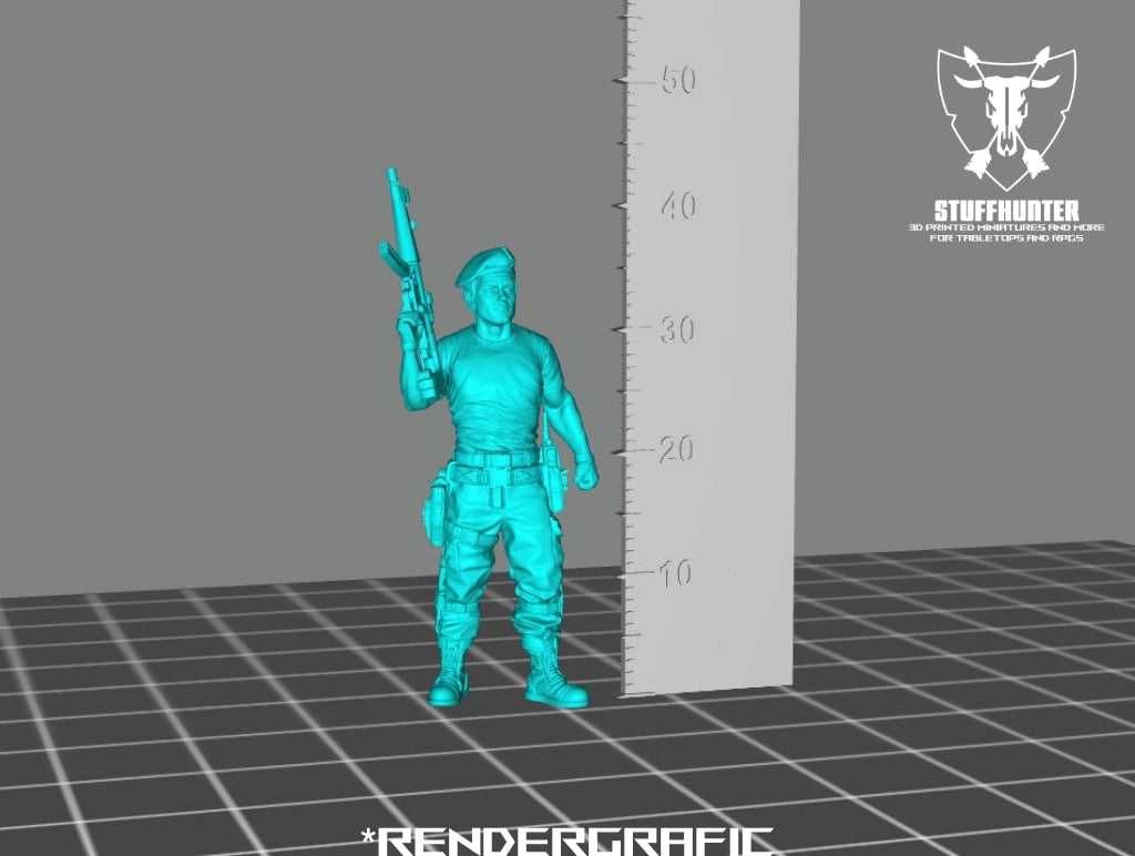 Human Colonial Recon Leader Colonel Ego – STUFFHUNTER