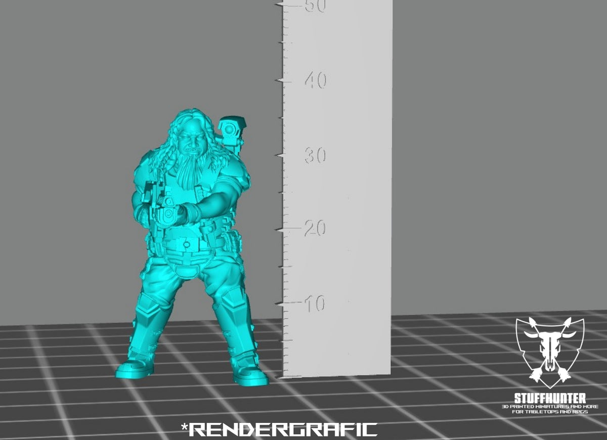 Human Marine Benjamin Verdouw Olges - Colonial Troopers – STUFFHUNTER