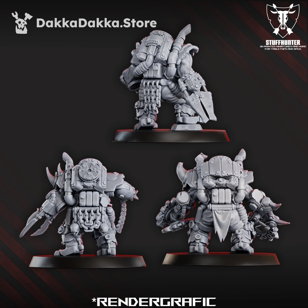Orks - Heavy Strikerz Posse (3) – STUFFHUNTER