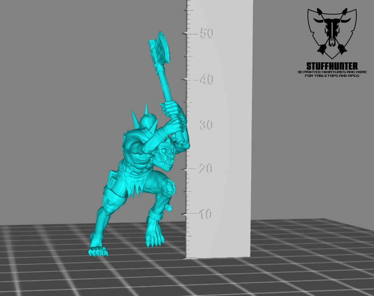 Ghoul Set 25mm (6) - Lords of the Cursed Realm – STUFFHUNTER
