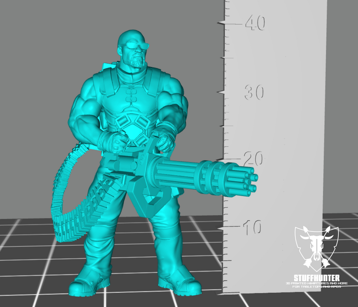 Human Gunner Code Name Sanctifier - Colonial Troopers – STUFFHUNTER