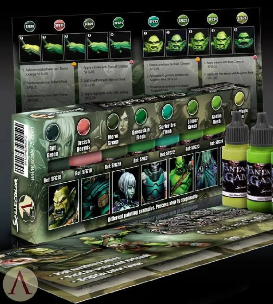 Orcs and Goblins Set - Scale 75 - Farbset – STUFFHUNTER
