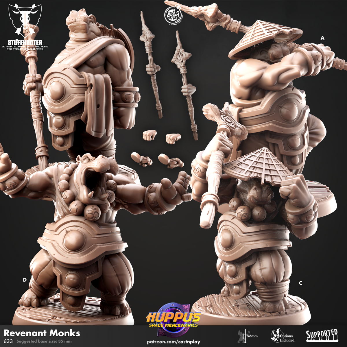 Revenant Monks - Huppus Space Mercenaries – STUFFHUNTER