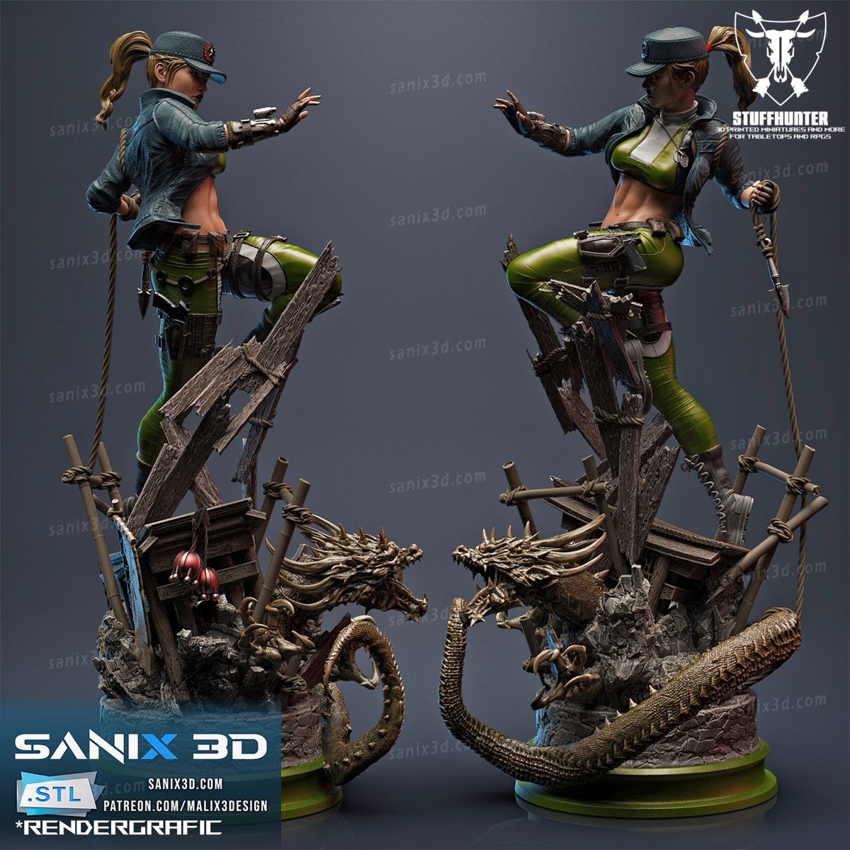 Sonya (Fan Art) 1:8 – STUFFHUNTER