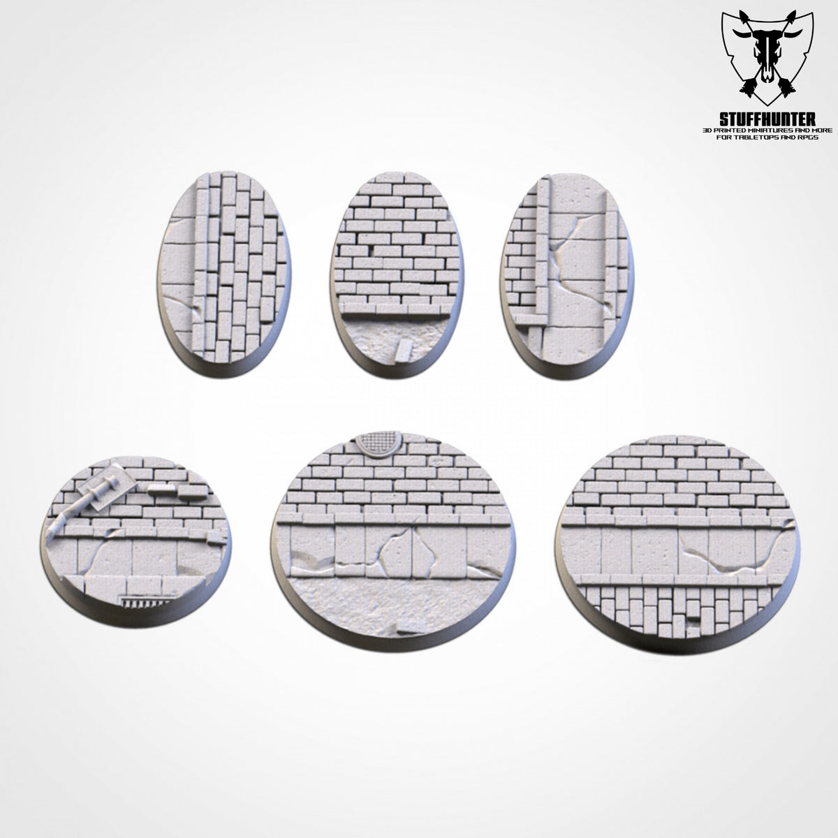 World War 2 WWII Bases (Rund / Oval) – STUFFHUNTER