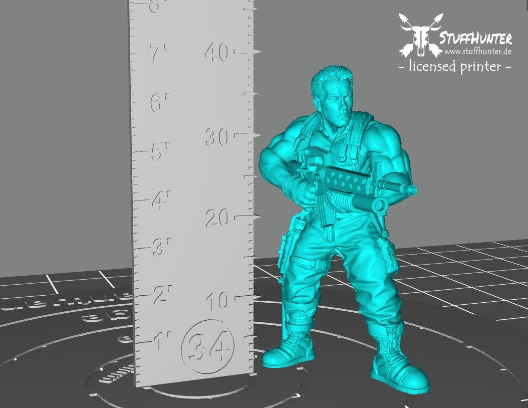 Anti Hunter Arnie Worcesternegger - Colonial Troopers – STUFFHUNTER