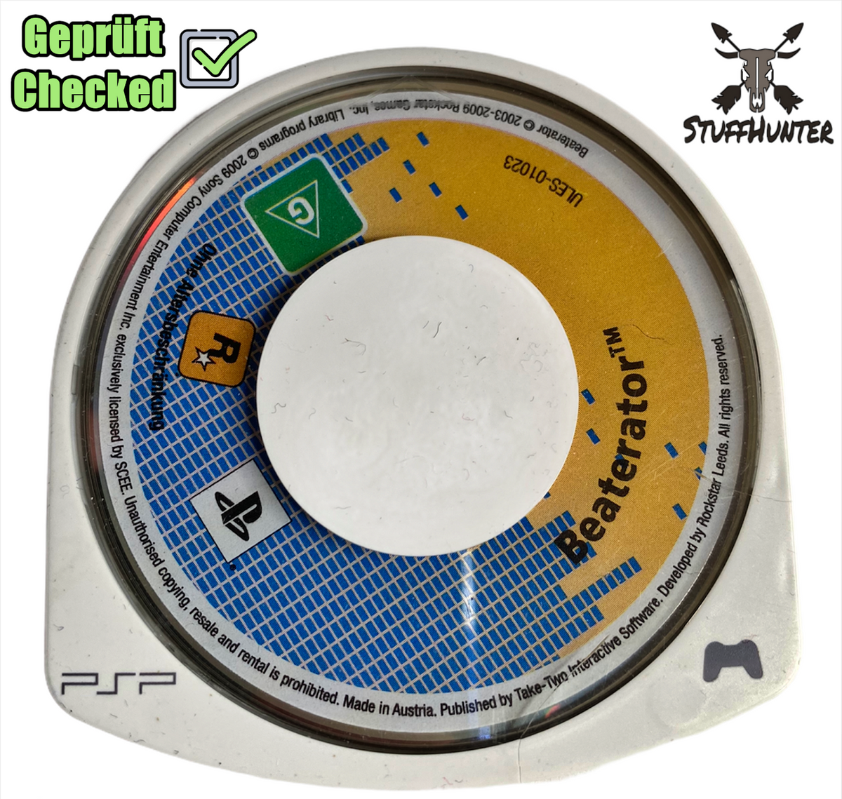Beaterator - PSP UMD Spiel - Geprüft - Disc only * Gut – STUFFHUNTER