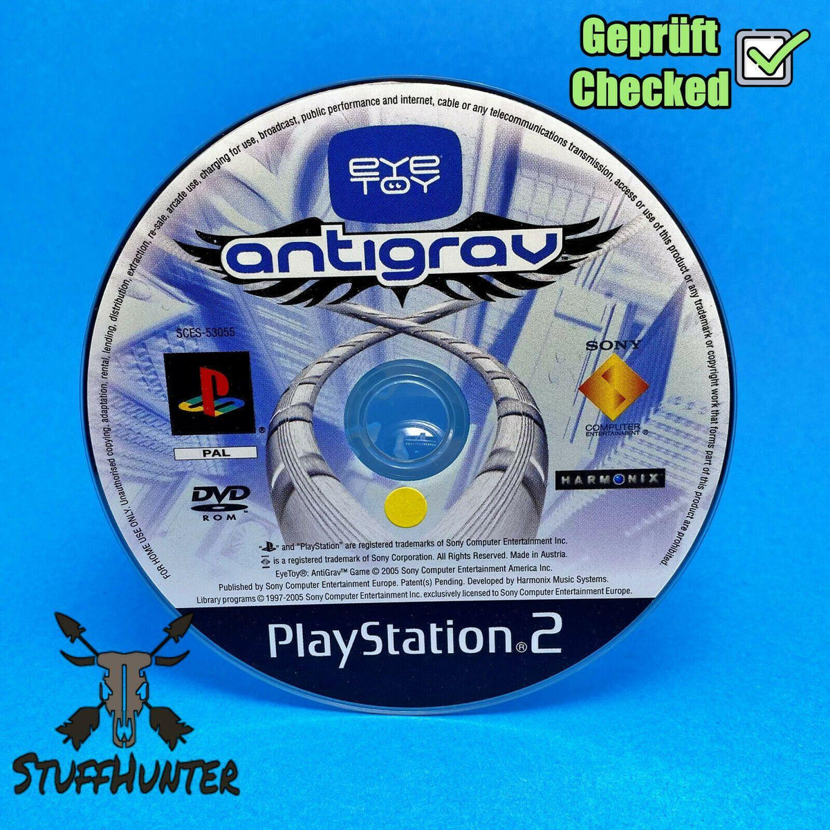 Eye Toy Antigrav - PS2 - Geprüft - USK0 | Disc only * Gut – STUFFHUNTER